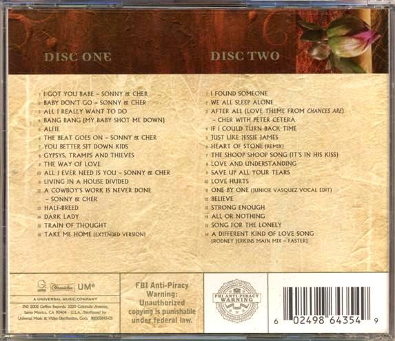 Cher Gold 2CD – Música y Vinos
