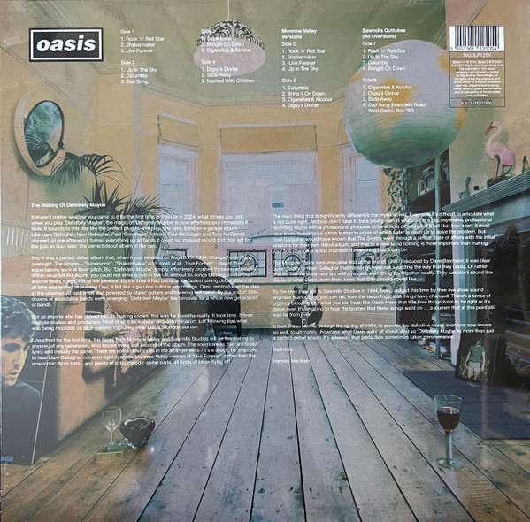 Oasis Definitely Maybe Box Deluxe Edition Limited Edition 30th ...
