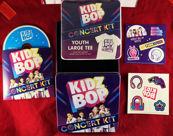 Kidz Bop Concert Kit Compilation Special Edition Tin Box CD – Música y ...