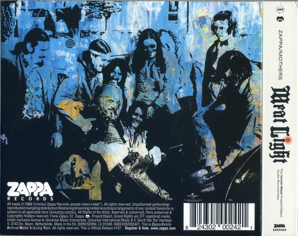 Frank Zappa / Mothers Meat Light (The Uncle Meat Project / Object Audio ...